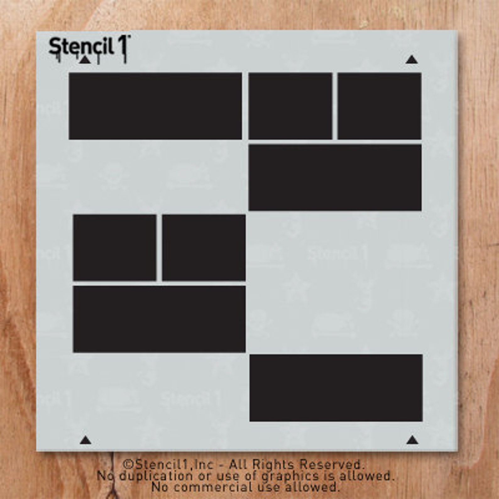 Structure Repeat Pattern Wall Stencil Reusable Craft & DIY - Etsy