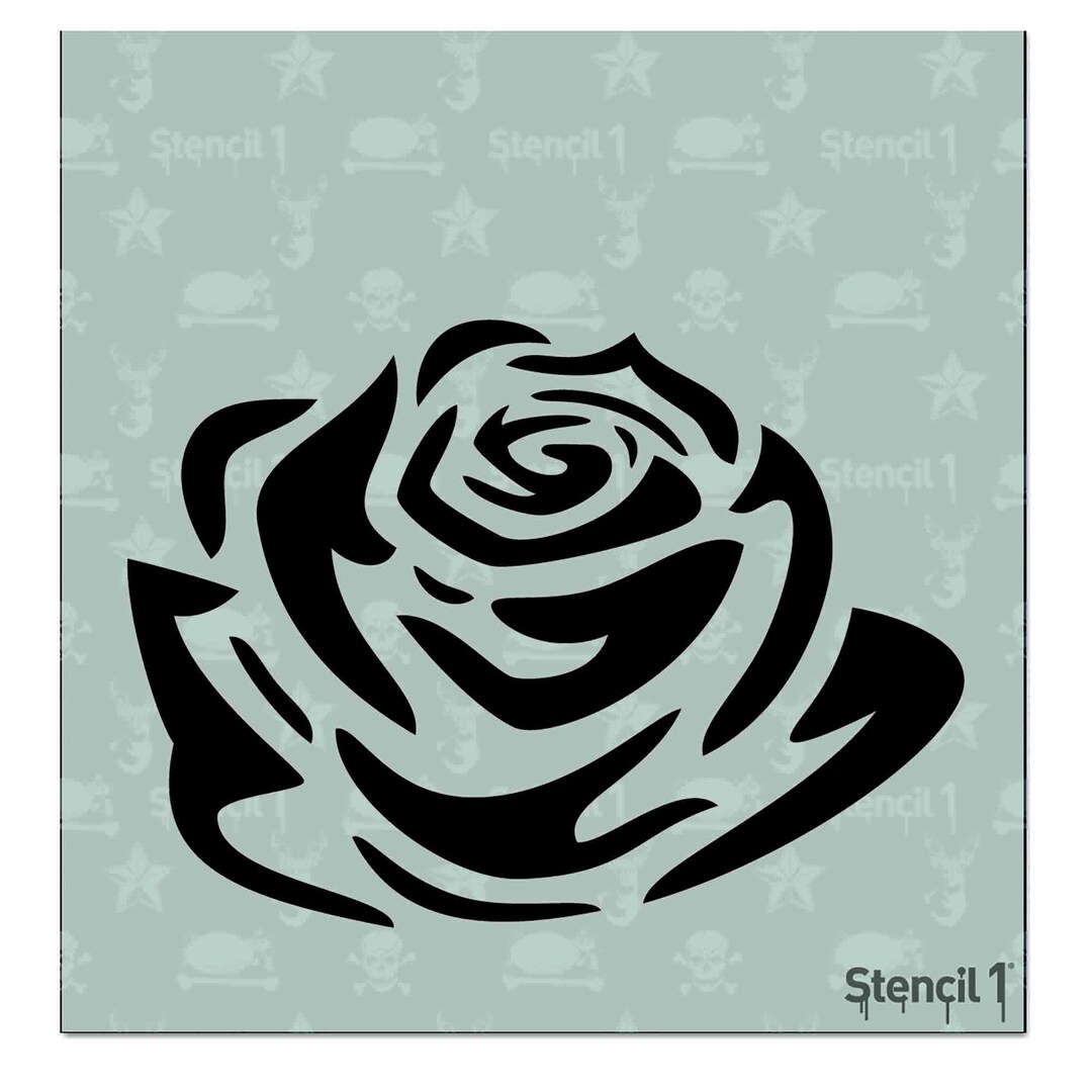 Tattoo Rose Stencil - Reusable Craft & DIY Stencils - S1_6P_12_S4 ...