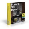 Stencil 101 Decor by Ed Roth Wall Decor Stencil Set, Stenciling Kit ...