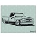 Lowrider Stencil- Reusable Crafts & DIY Stencils- S1_01_46 -8.5x11- by ...