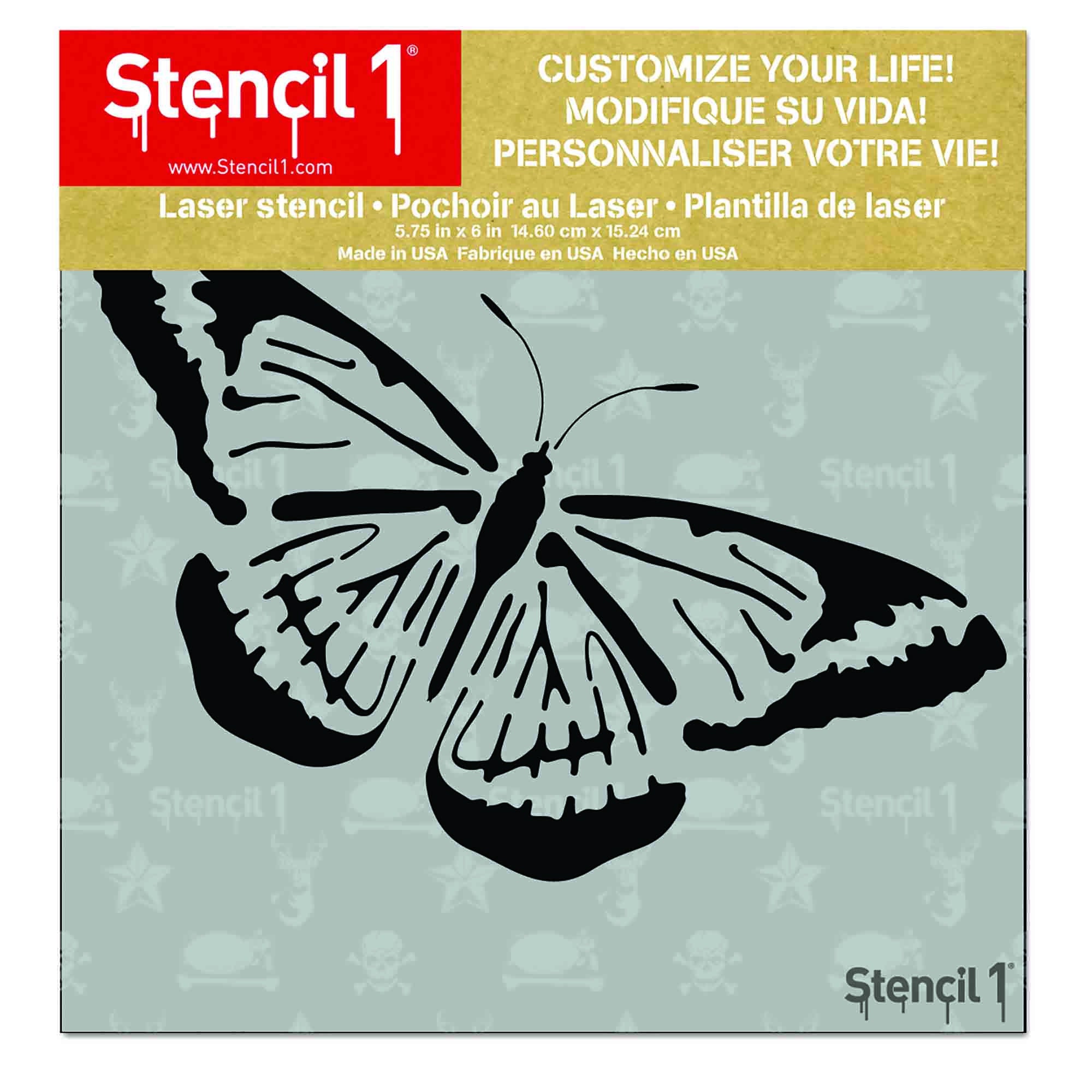 Butterfly Stencil Reusable Craft & DIY Stencils S1_01_79_S - Etsy