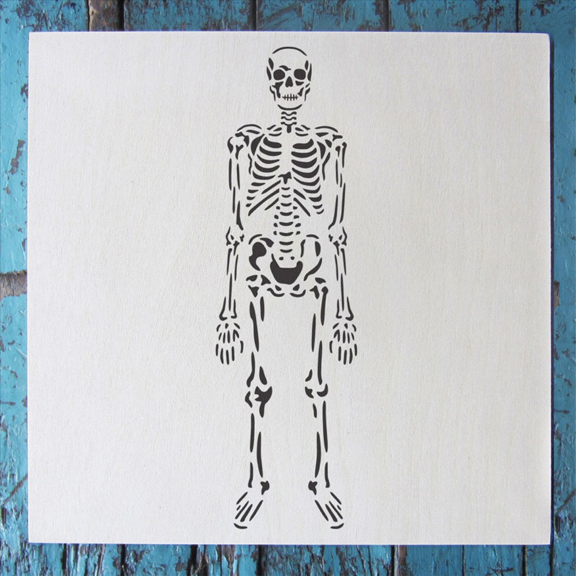 Skeleton Stencil Reusable Craft & DIY S1_01_HW_S11 - Etsy