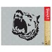 Mad Dog Stencil- Reusable Craft & DIY Stencils- S1_01_62 -8.5x11- by ...