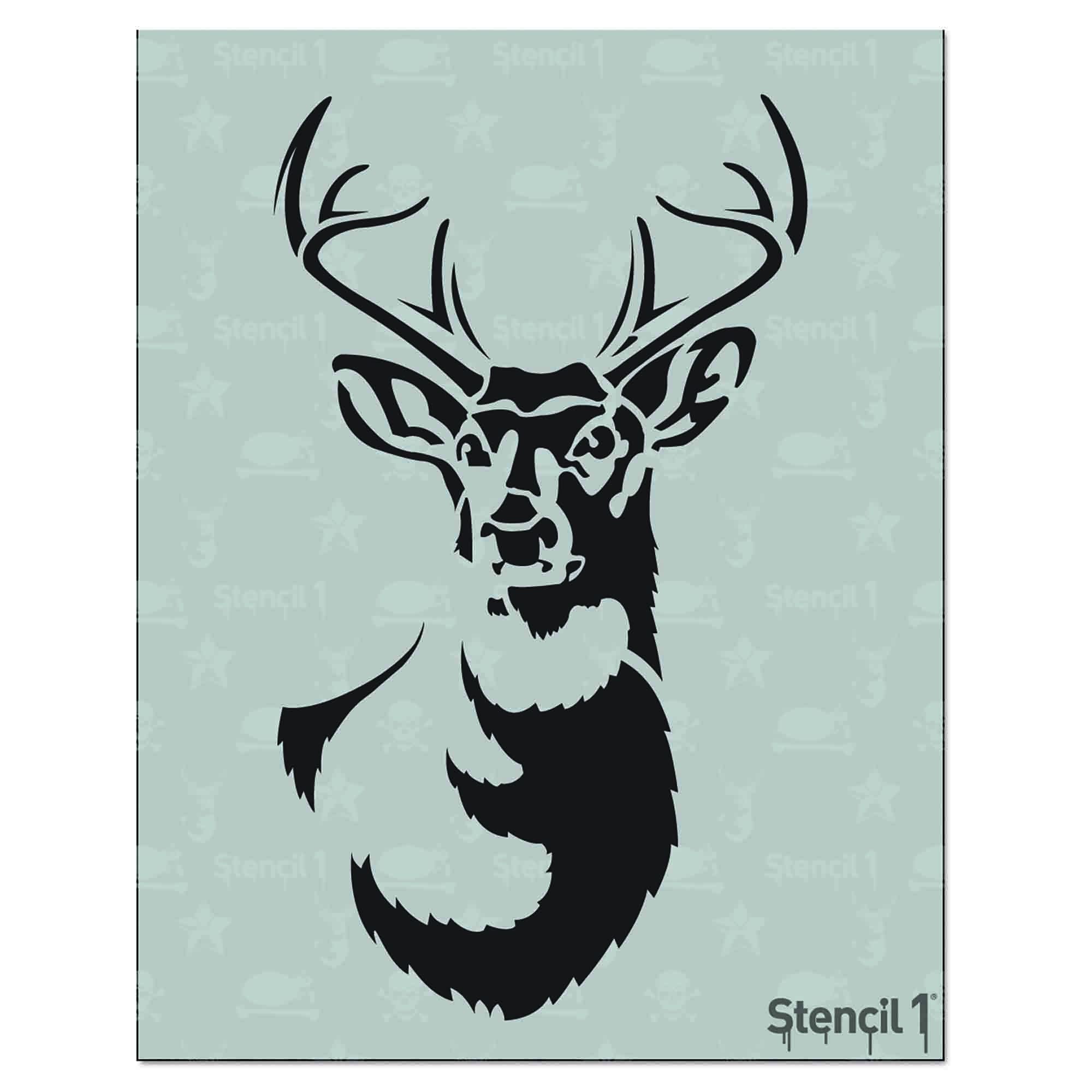 Stencil1 Buck Stencil S1_01_52s - Etsy