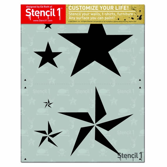 S1_01_80-8.5 x 11 Reusable Craft & DIY Stencils By Stencil1 Lotus Two ...