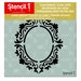 Rococo Frame 1 Stencil- Reusable Craft & DIY Stencils- S1_01_212_S ...