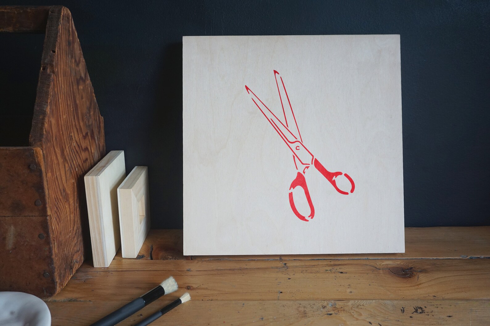 Scissors Stencil Reusable Crafts & DIY Stencils S1_01_70 - Etsy