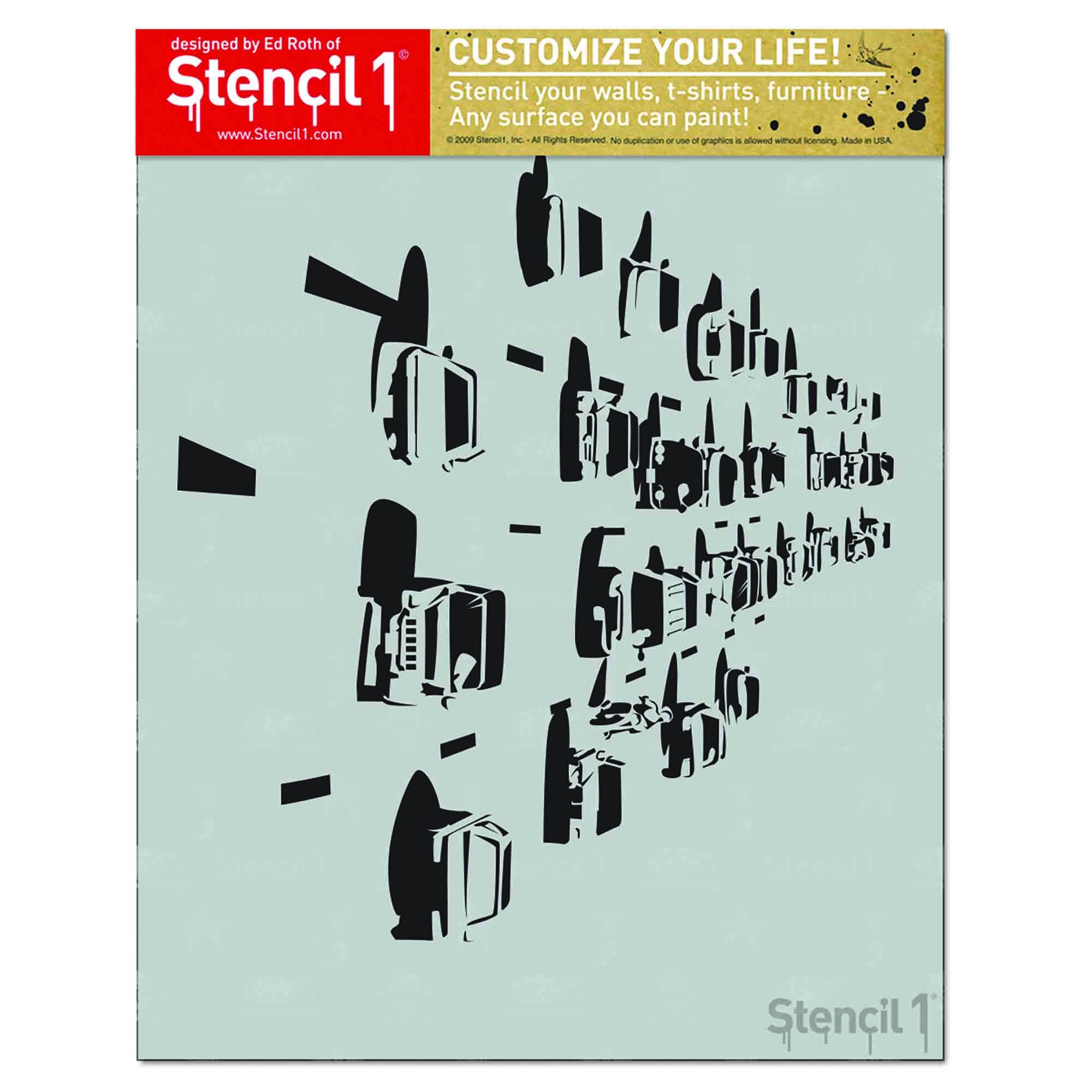 Traffic Stencil Reusable Craft & DIY Stencils S1_01_22 - Etsy Australia
