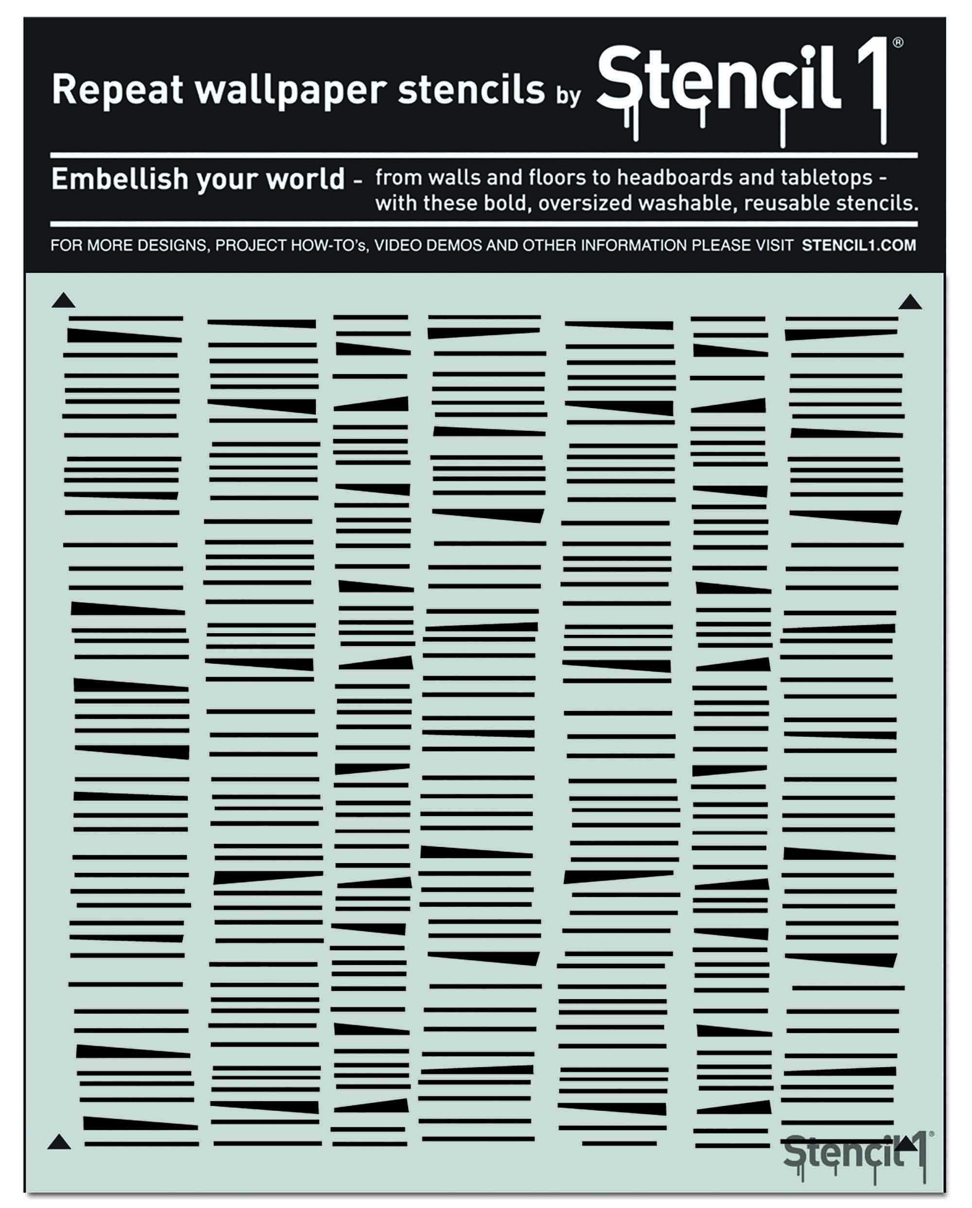 Thatched Repeat Pattern Wall Stencil Reusable Craft & DIY - Etsy