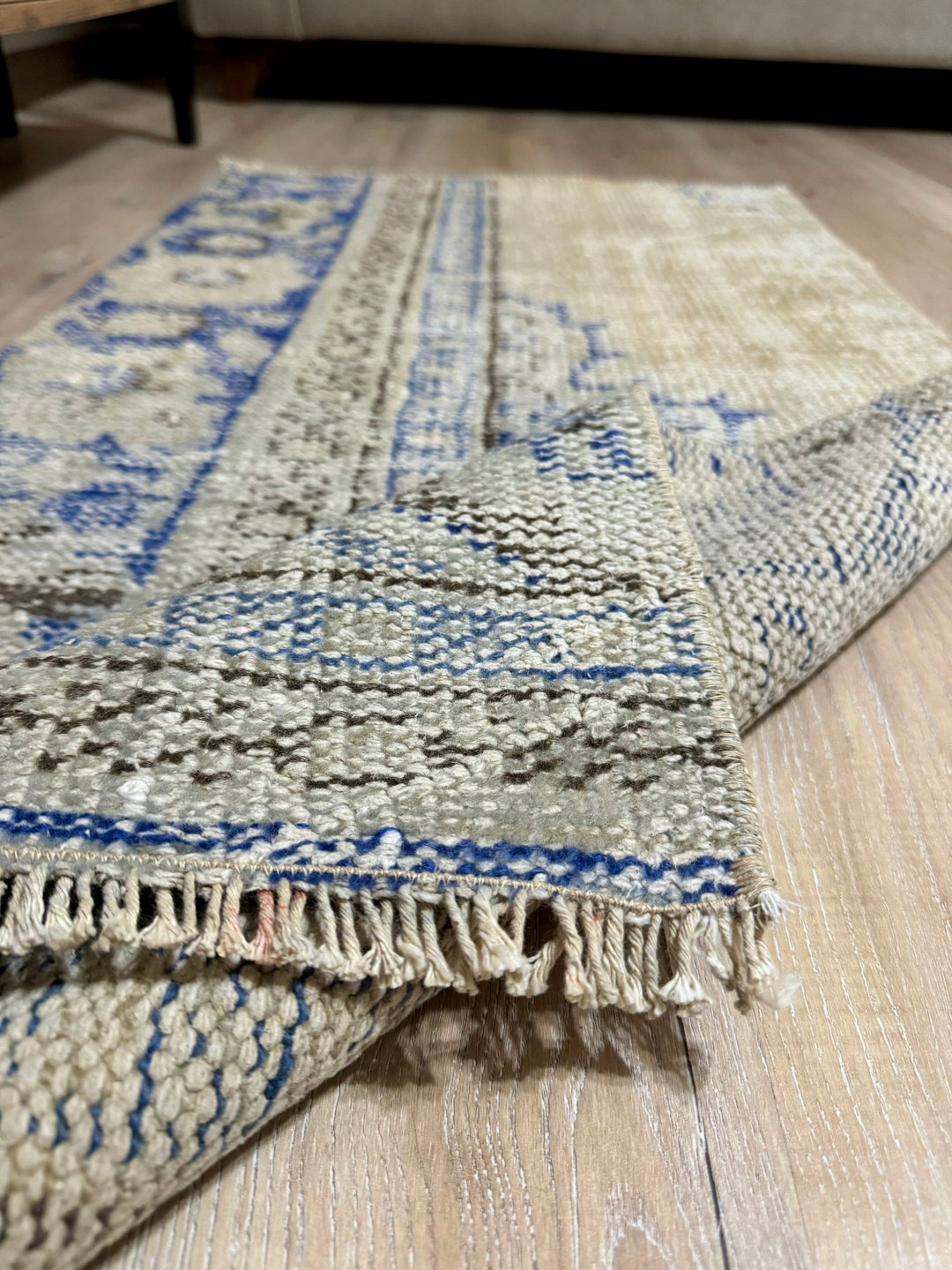 2x4 Neutral Vintage Mat, Small Beige Rug, Doormat, Door Mat, Bath Mat ...