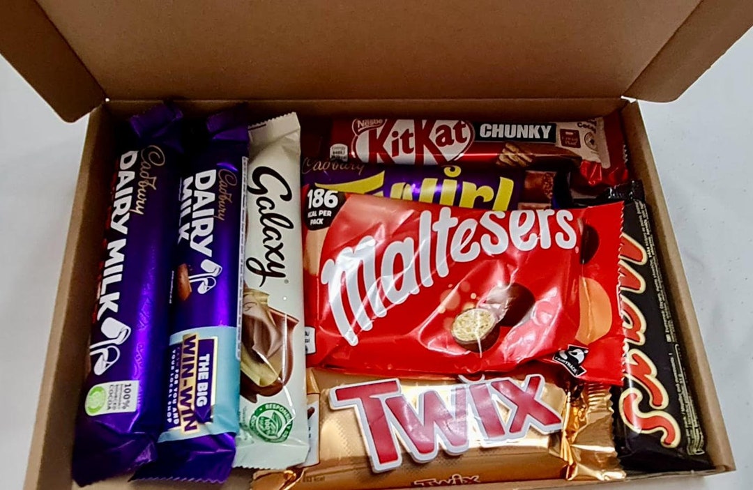 Large Box of Chocolate Bars - Etsy