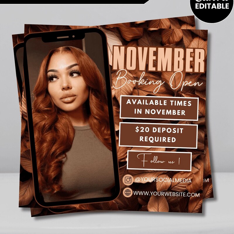 November Appointment Booking - Etsy