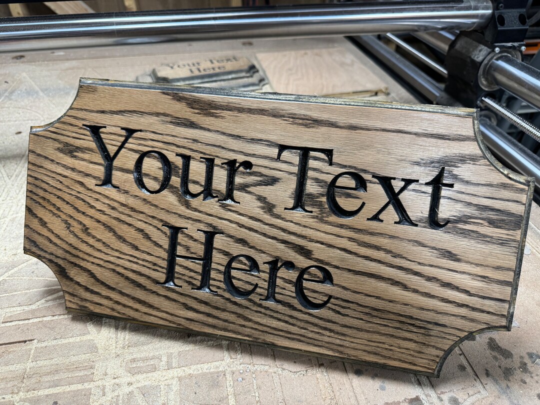 Custom Engraved Plaque (20x10) - Etsy
