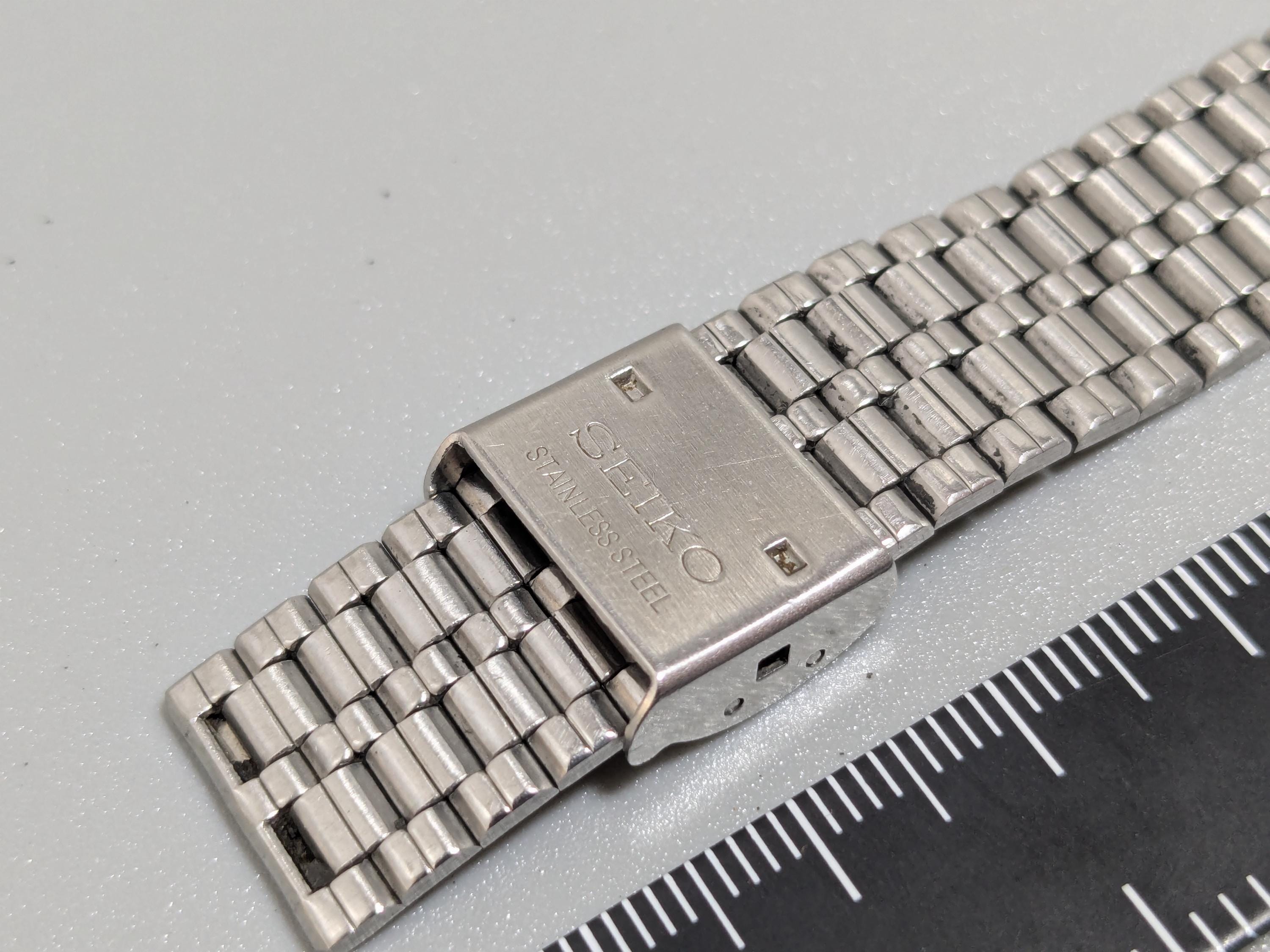 Vintage SEIKO 19MM Stainless Steel Watch Band Bracelet for AA05A B58 - Etsy