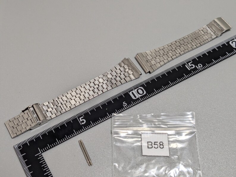 Vintage SEIKO 19MM Stainless Steel Watch Band Bracelet for AA05A B58 - Etsy