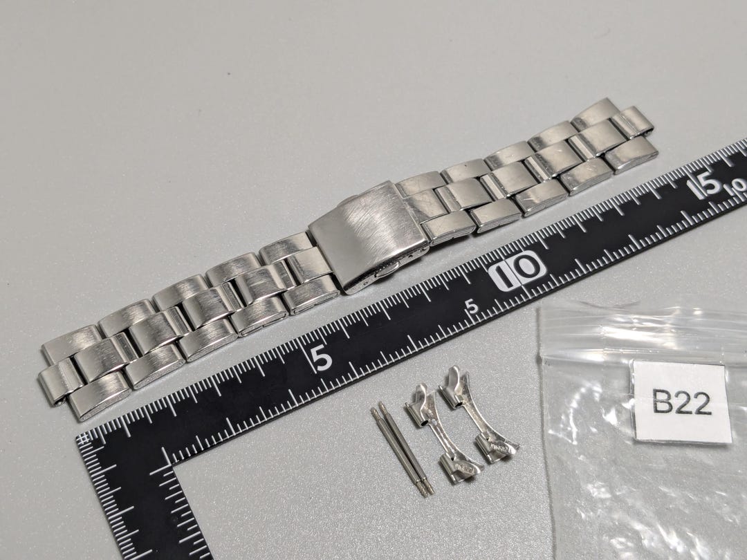Vintage Japanese SEIKO 20MM Stainless Steel Watch Band Bracelet B22 - Etsy