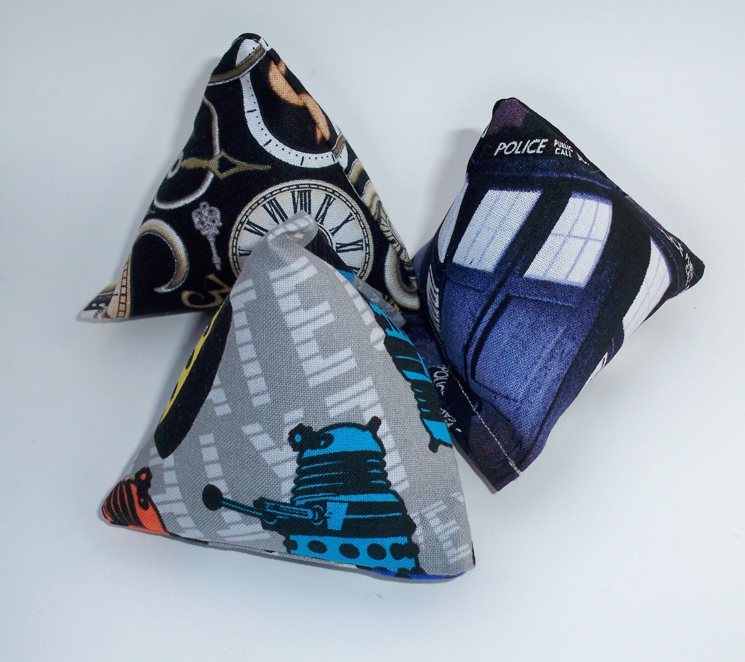 Doctor Who Cat Gift Set 3-pack, Organic Catnip Cat Toys, TARDIS, Daleks ...