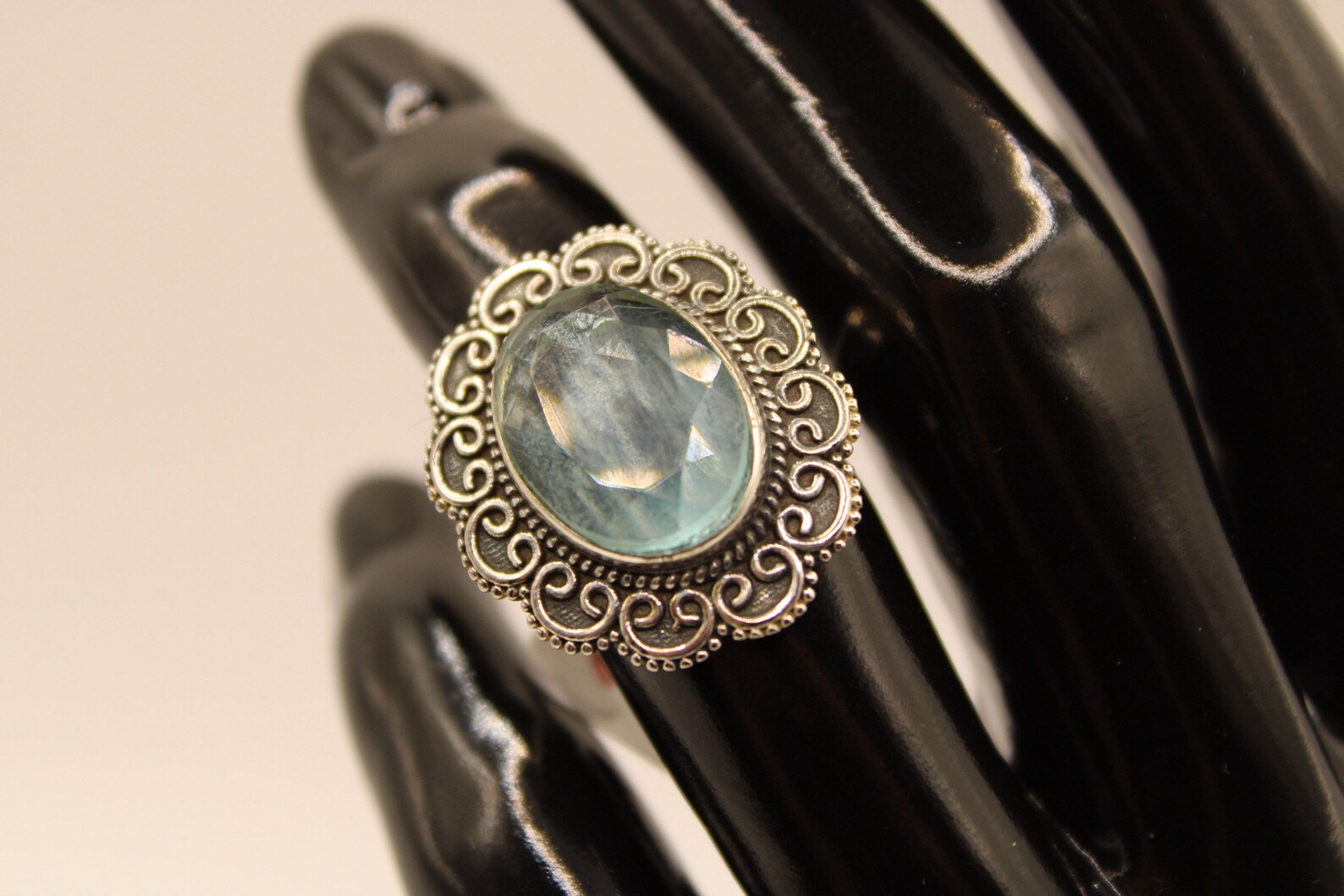 Crystal Gemstone Rings Assorted 925 Sterling Silver (1 PC) (size Chart ...