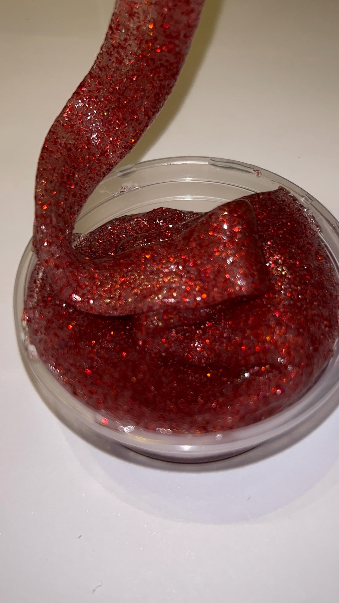 Red Glitter Slime,red Slime,stress Relief Slime,shiny Slime,birthday ...