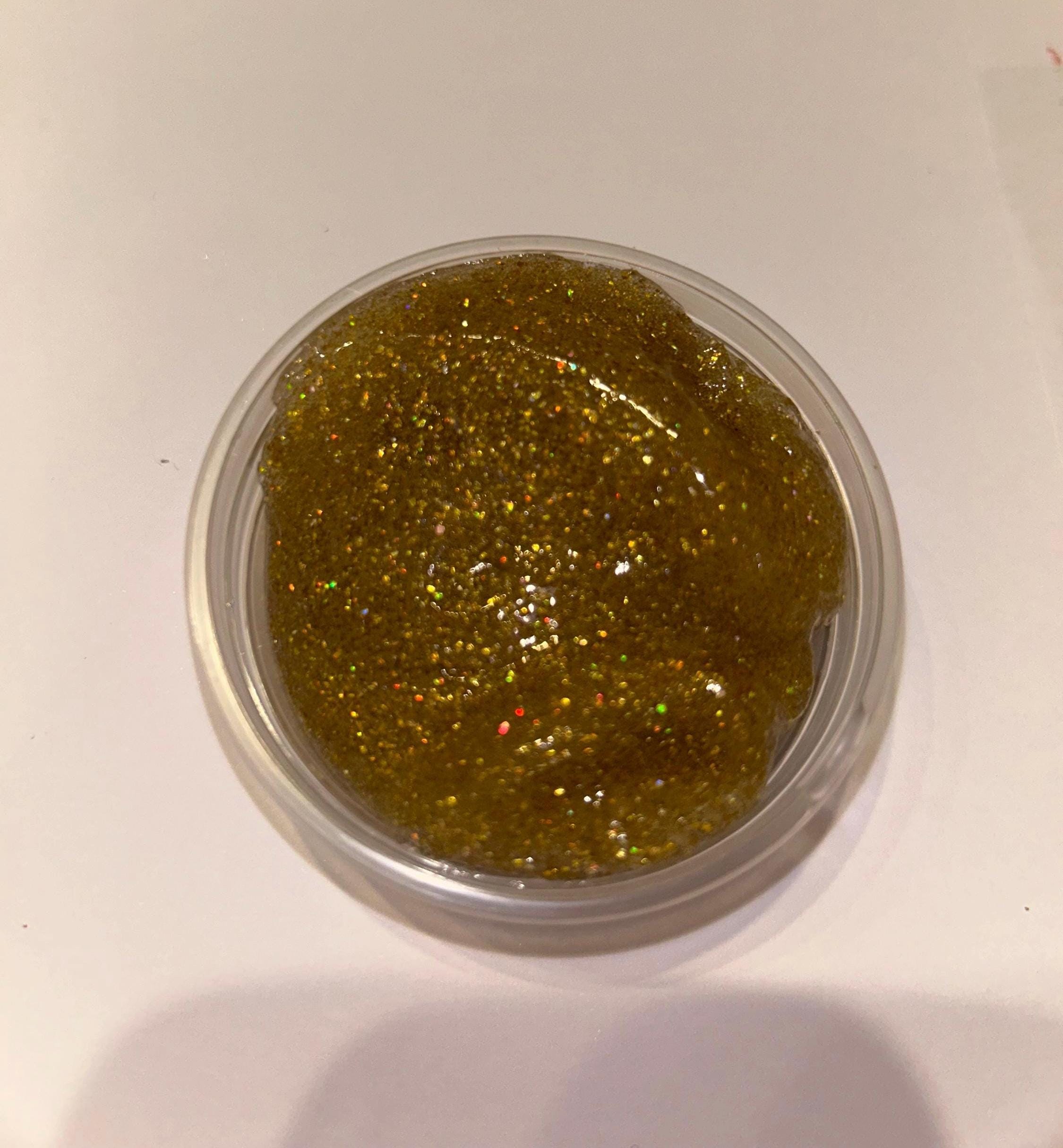 Gold Glitter Slime,gold Slime,stress Relief Slime,shiny Slime,birthday ...