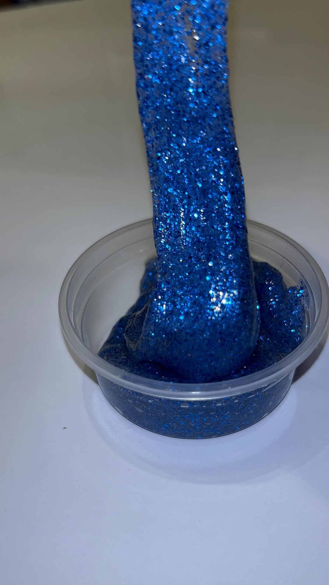 Blue Glitter Slime,blue Slime,stress Relief Slime,shiny Slime,birthday ...