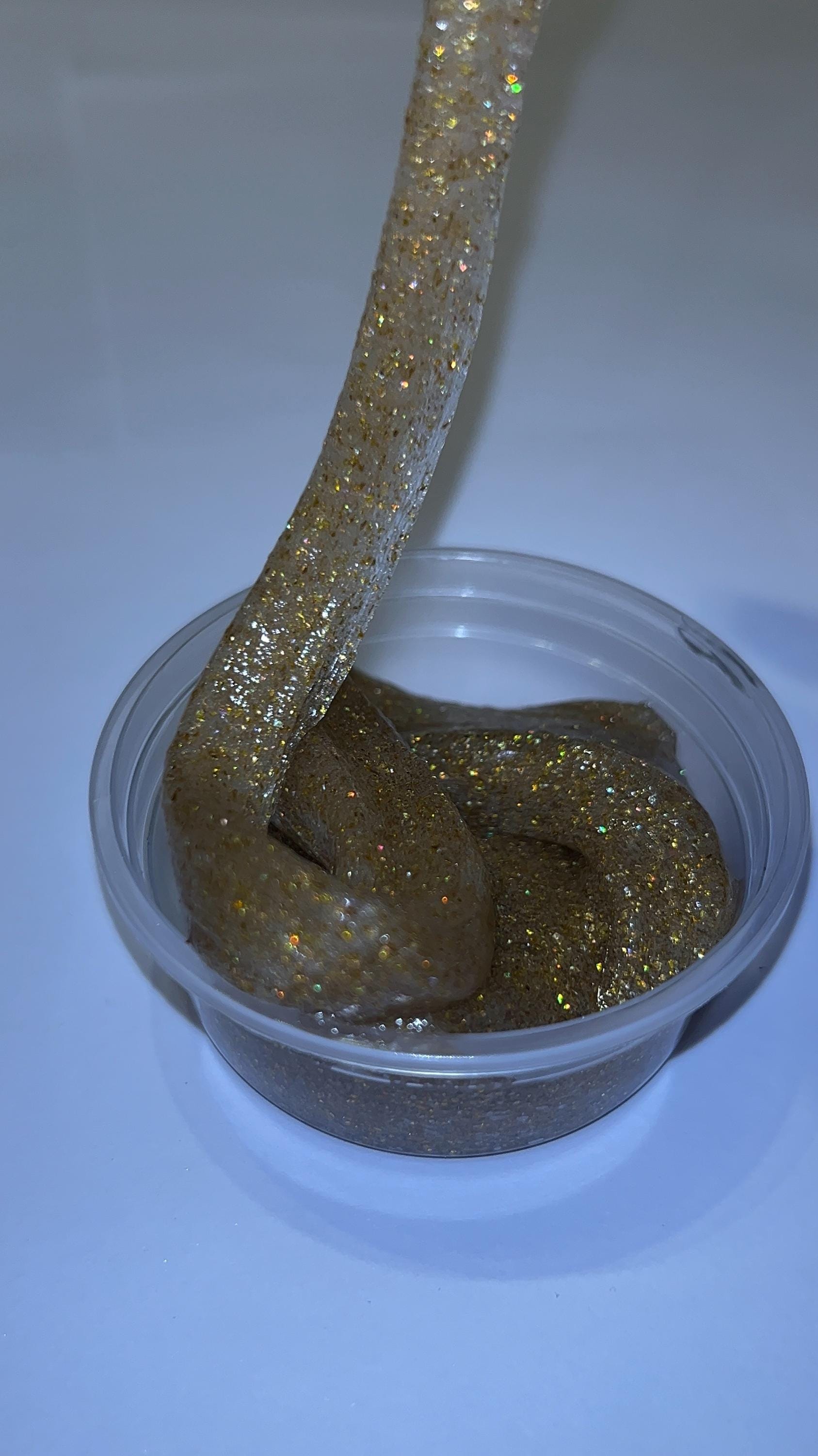 Gold Glitter Slime,gold Slime,stress Relief Slime,shiny Slime,birthday ...