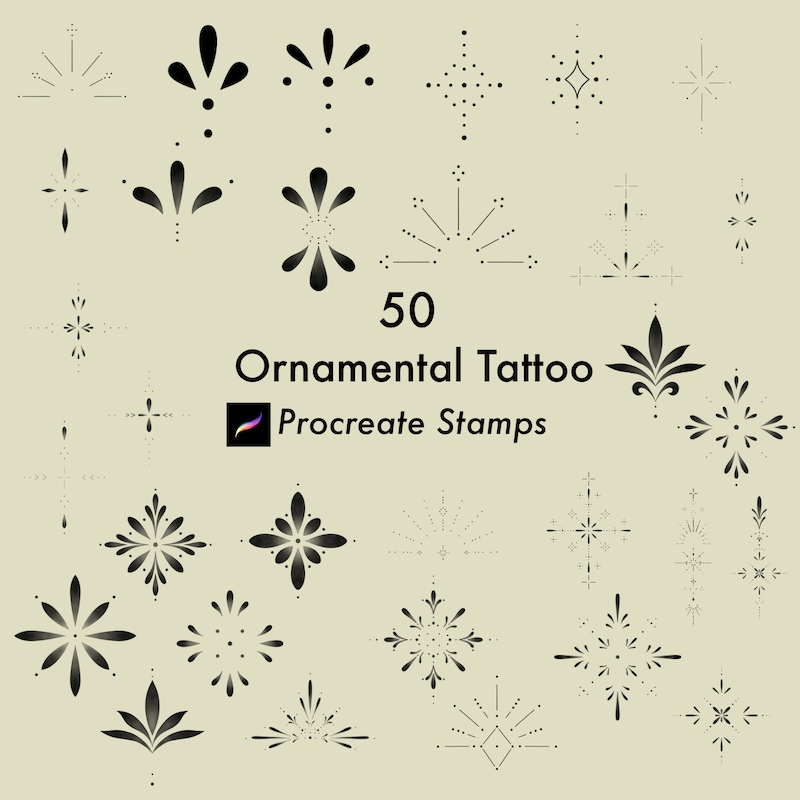 Small Tattoo Stencils - Etsy