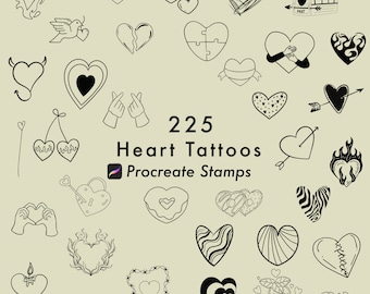 Lips Tattoo Procreate Stamps Procreate Brushes Procreate Stamps Tattoo ...