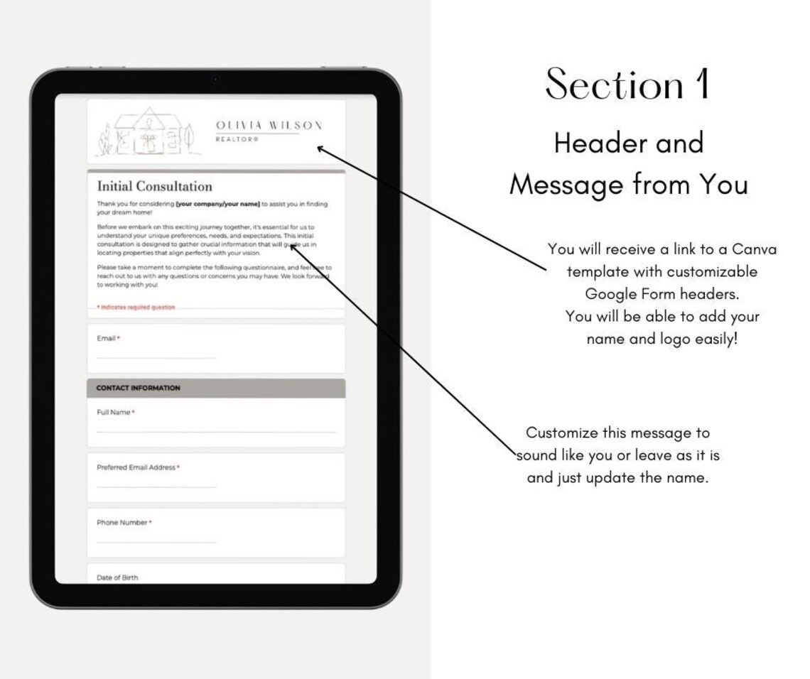Buyer Interview Google Form and Canva Template - Etsy