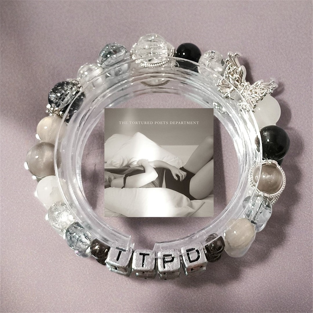 TTPD Beaded Bracelets,y2k Aesthetics Gift,personalised Friendship Bracelet,handmade Beaded Ttpd ...