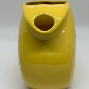Fiesta Made in USA H Yellow Disc Pitcher - Etsy