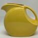 Fiesta Made in USA H Yellow Disc Pitcher - Etsy