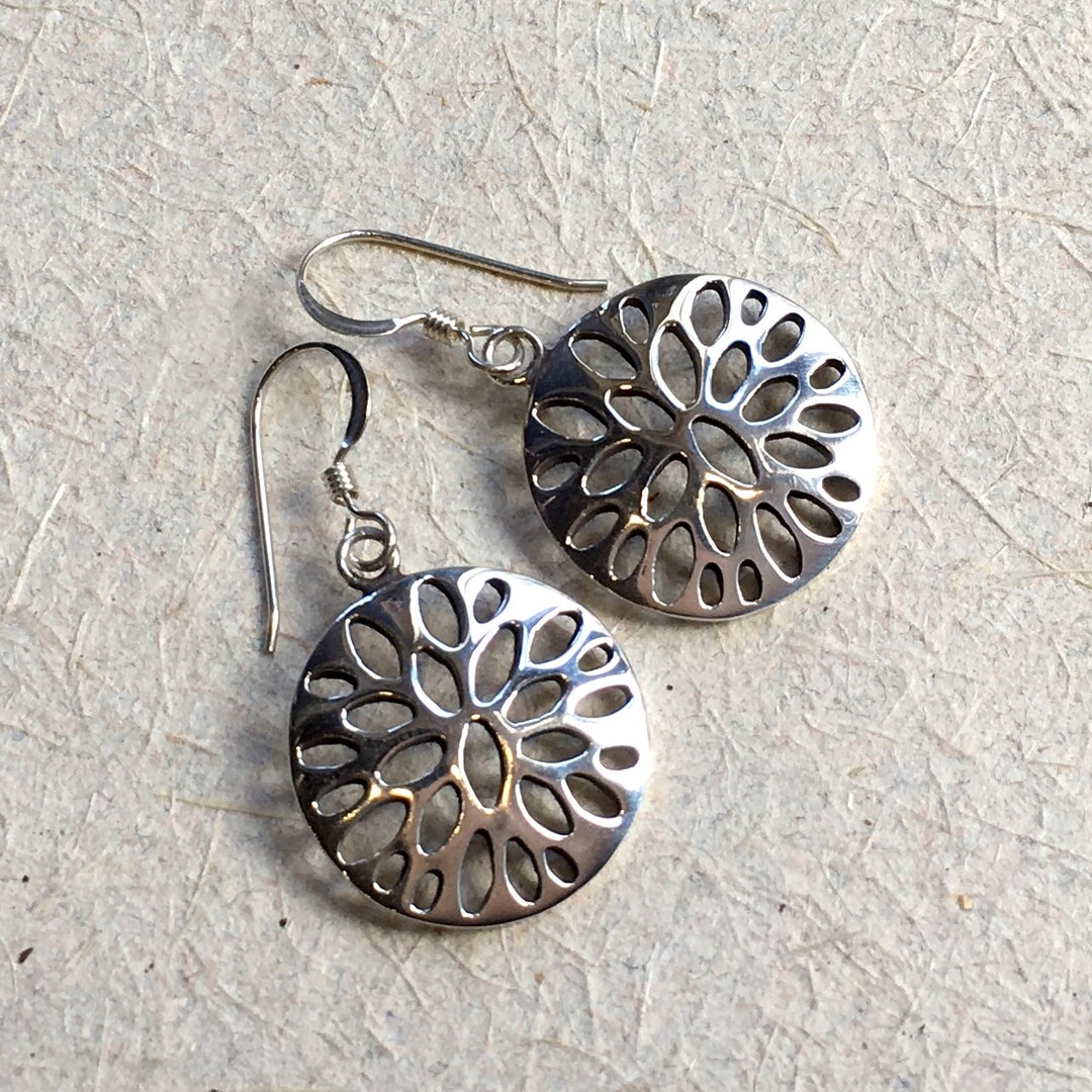 Simple Sterling Silver Earrings, Every Day Earrings, Casual Earrings ...