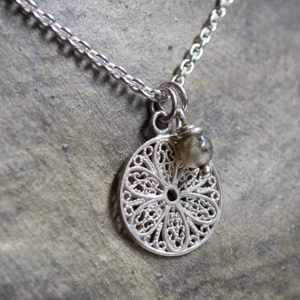 Filigree Pendant - Etsy