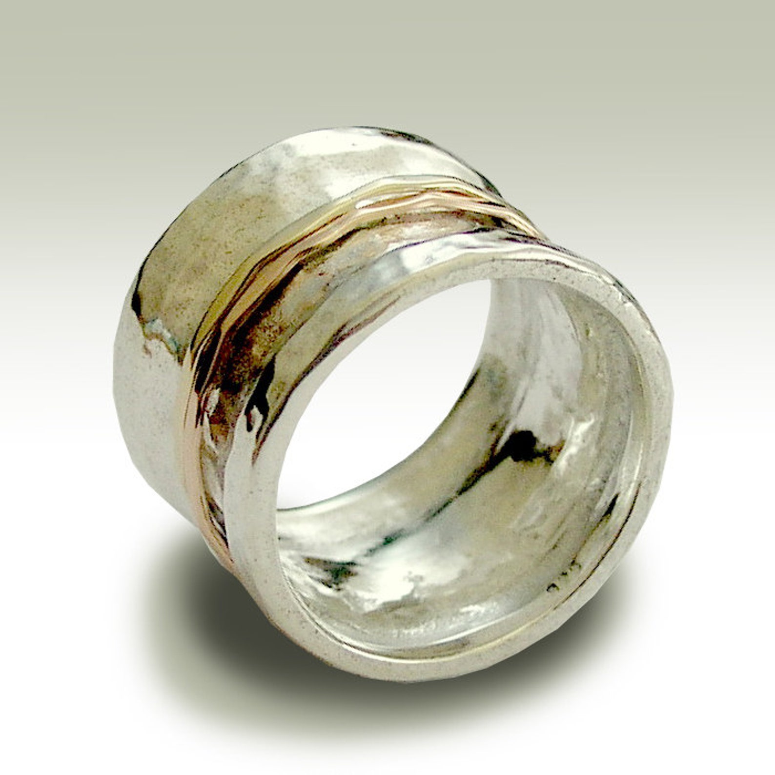 Meditation Ring Stacking Spinners Ring Sterling Silver Band - Etsy