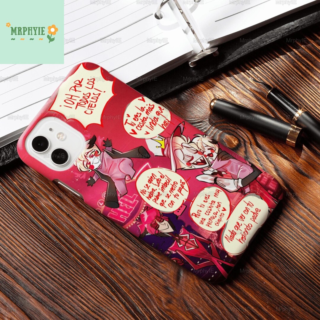Hazbin Hotel Phone Case, Hazbin Hotel Phone Cover, Alastor Hazbin Phone ...