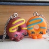 Shopkins Sweets Food Keychain | Shopkins Beaded Phone Charm | Shopkin ...