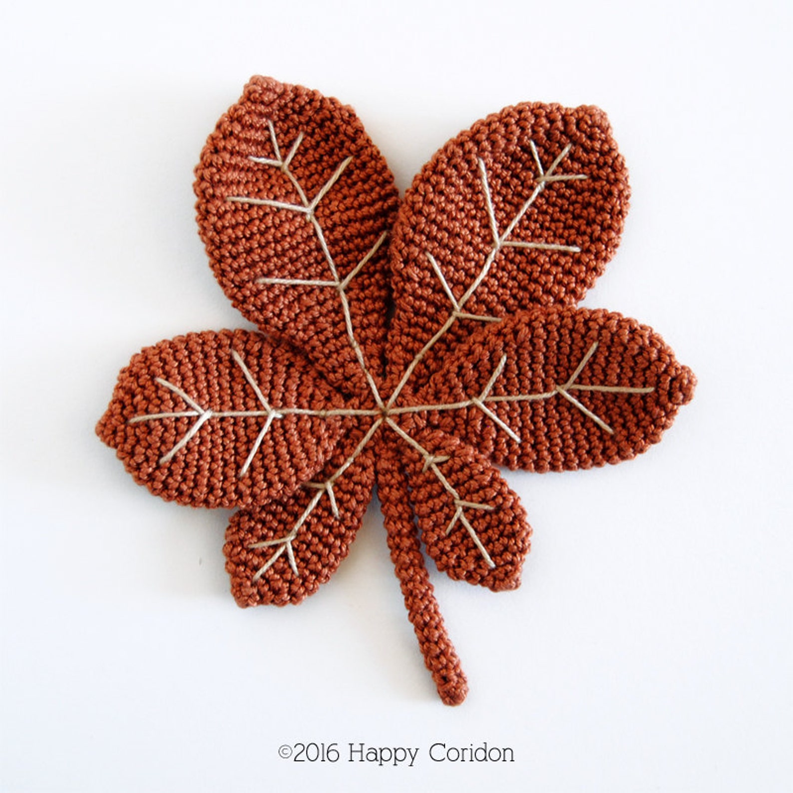 Crochet Pattern Autumn Leaves Crochet Pattern Collection N. | Etsy