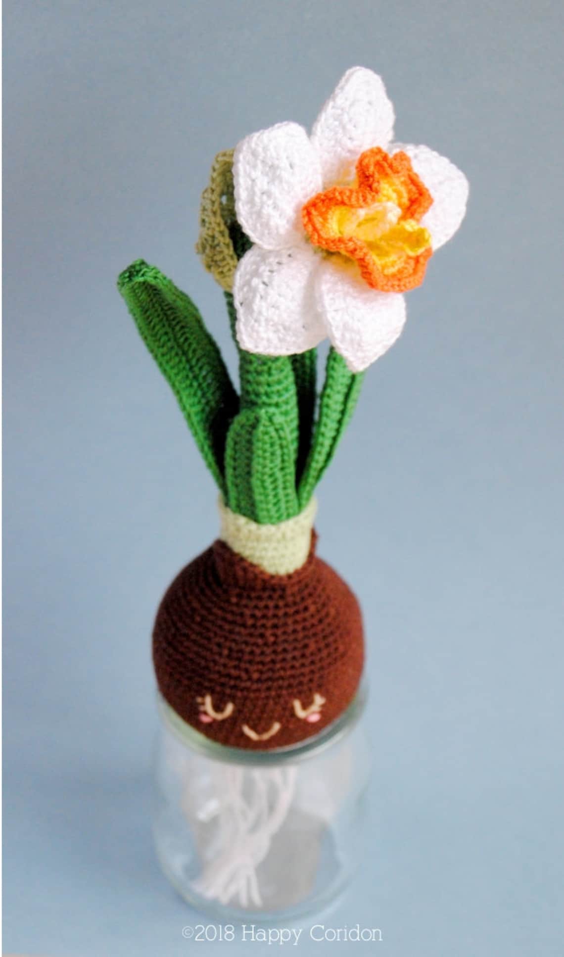 CROCHET PATTERN - Narcissus Bulb - Spring Flower Amigurumi - Etsy