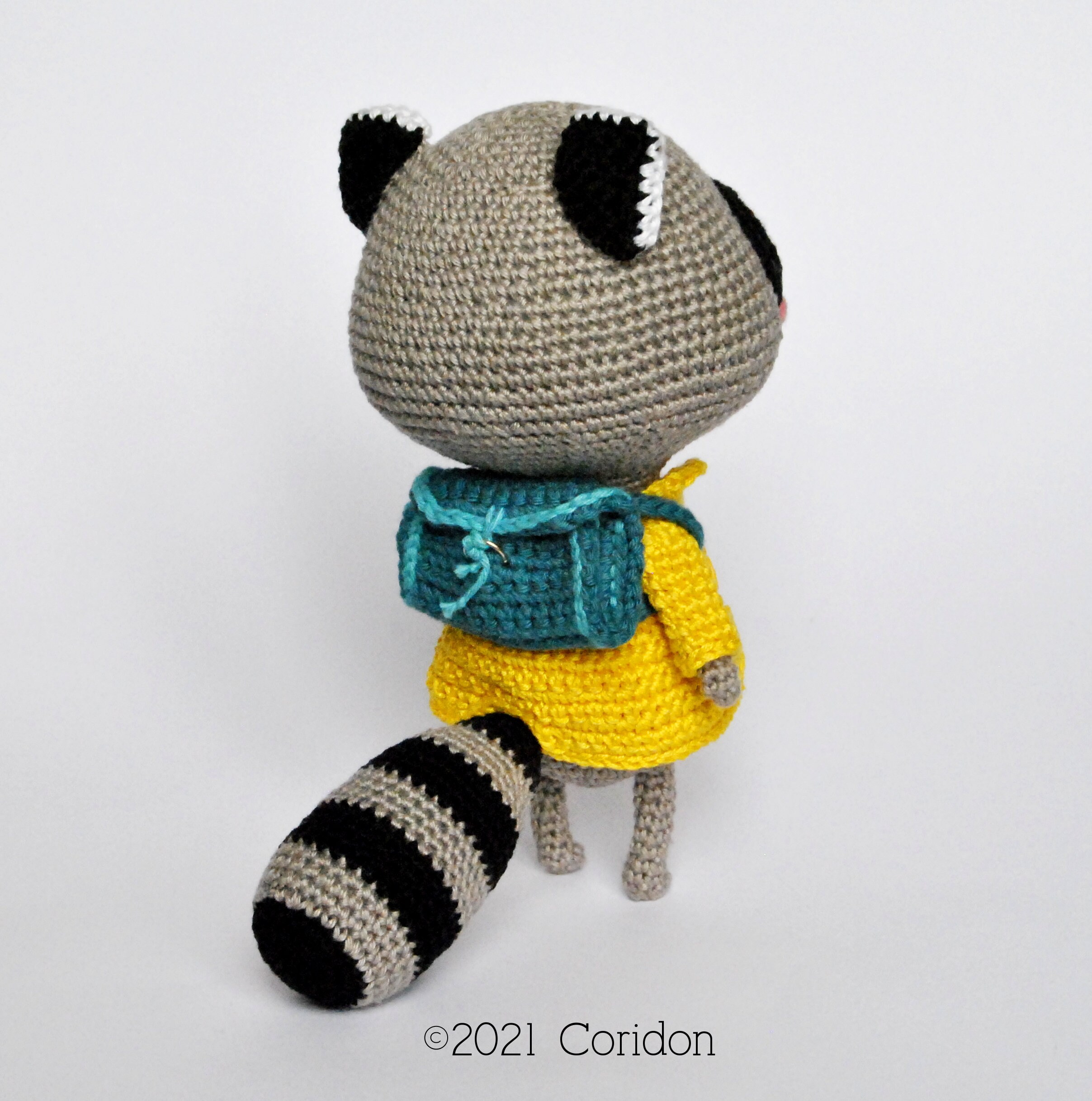 CROCHET PATTERN - Remy the Raccoon Amigurumi - Etsy