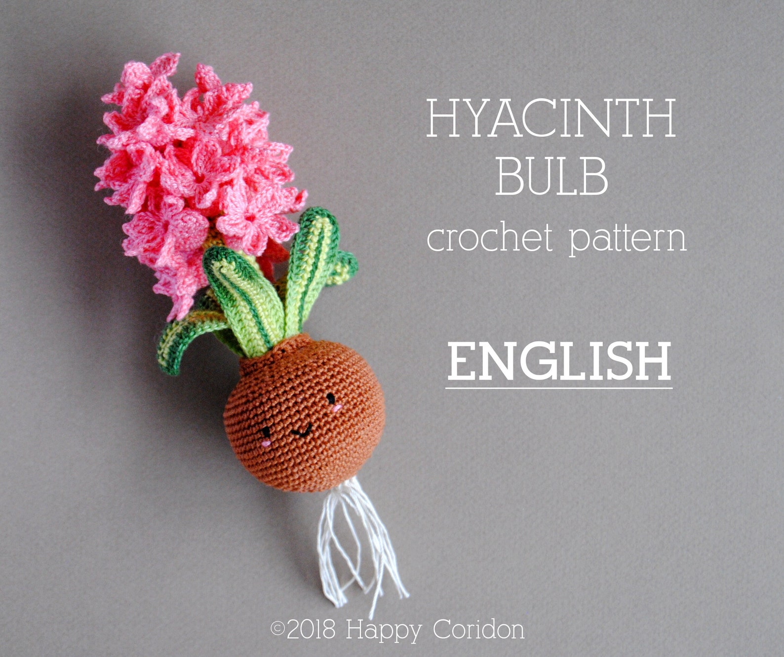 CROCHET PATTERN - ENGLISH - Hyacinth Bulb - Spring Flower Amigurumi - Etsy