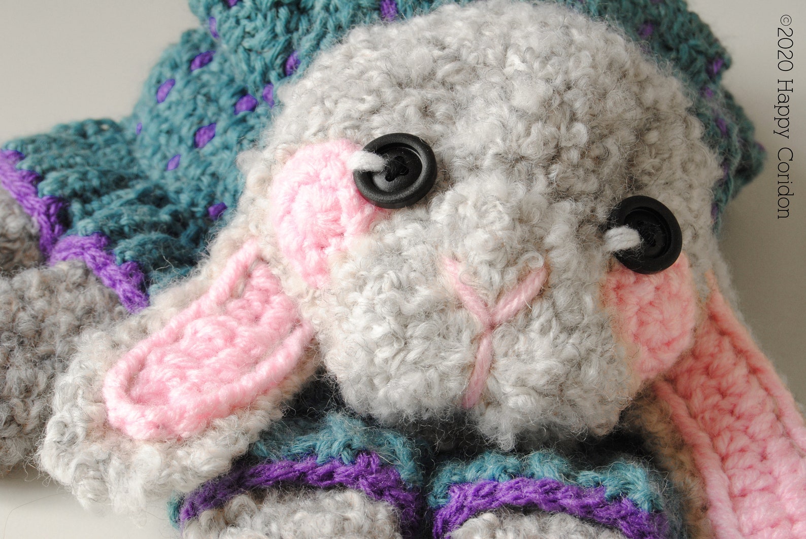 CROCHET PATTERN Bunny Scarf - Etsy