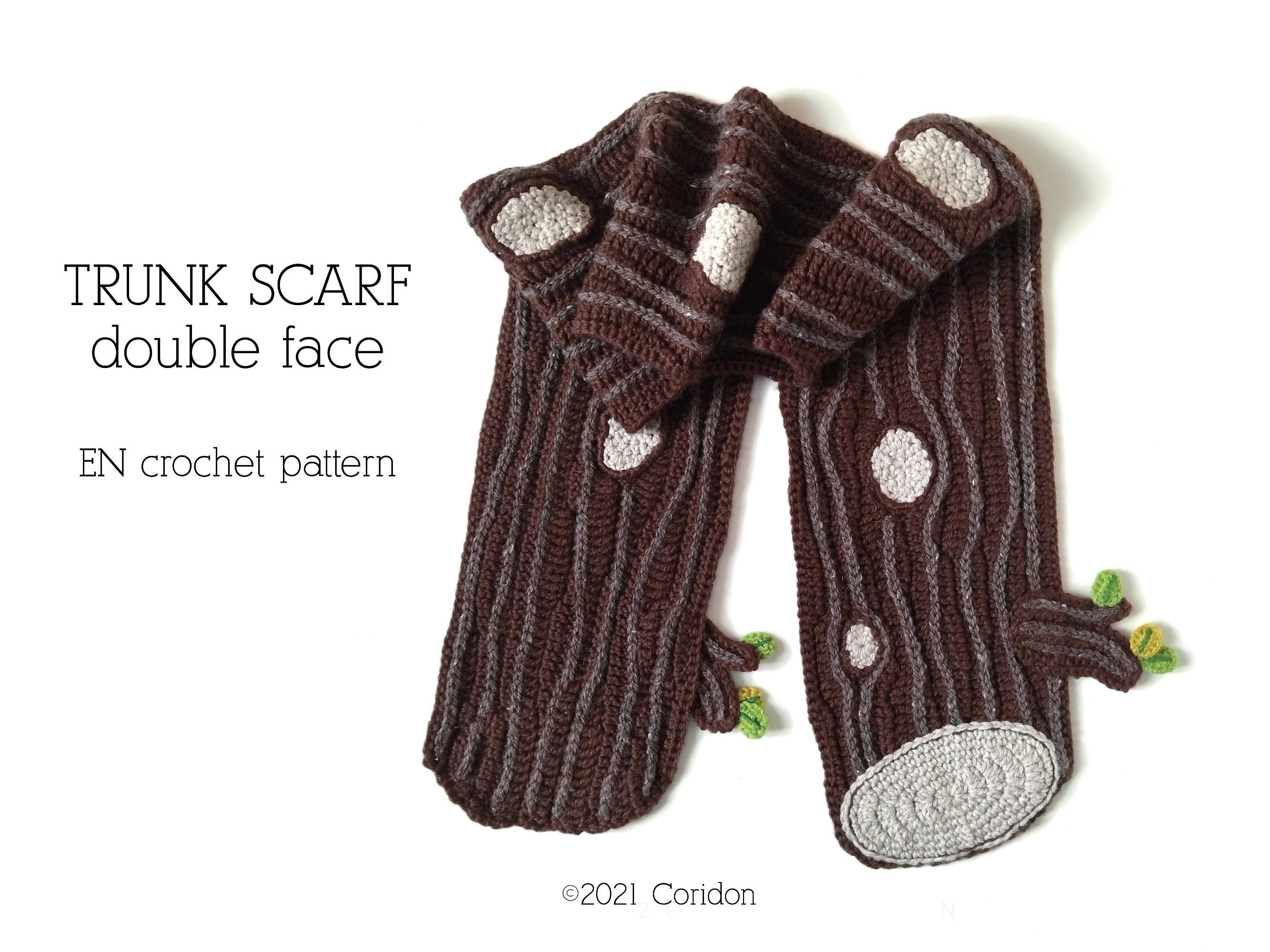 CROCHET PATTERN - Trunk Scarf - Etsy