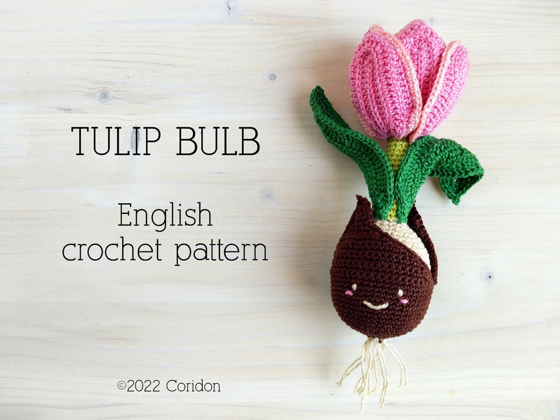 CROCHET PATTERN Tulip Bulb Amigurumi - Etsy