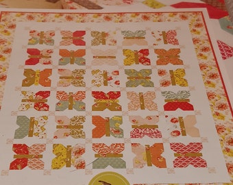 Painted Ladies Quilt Pattern by Eye Candy Quilts ECQ2117 - Etsy