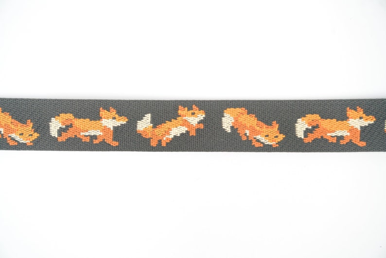 Fox Woven Belt: Handmade Adjustable Polyester Belt, Sewn in USA - Etsy