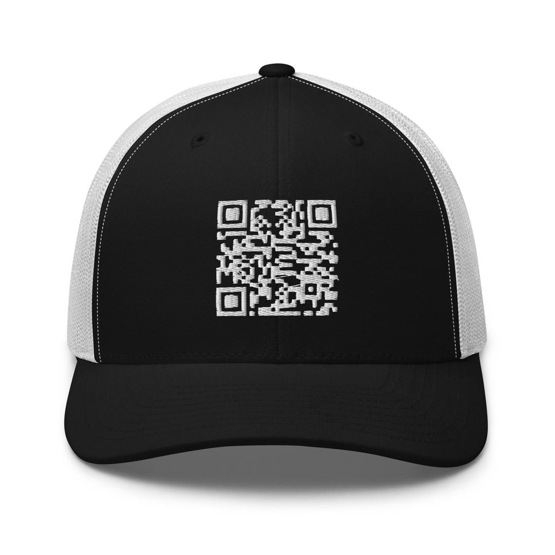 Trump Qr Shirt Viral Trump Dance Ymca Qr Code Embroidery Trucker Cap ...