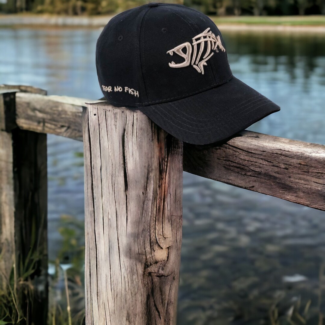 Fishing Hat Fear No Fish Cap Embroidery Unisex Baseball Cap Fishing ...