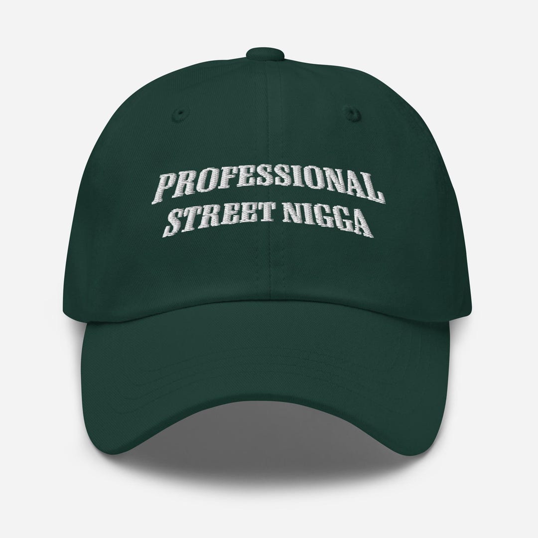 Professional Street Nigga Embroidery Baseball Cap Young Thug Punk Shirt ...