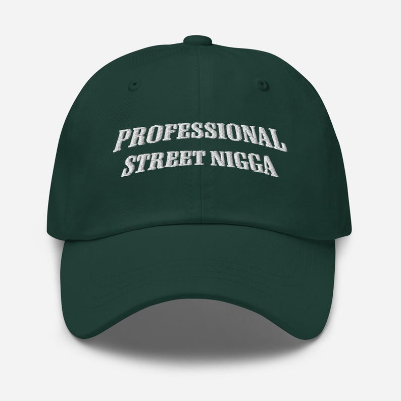 Professional Street Nigga Embroidery Baseball Cap Young Thug Punk Shirt ...